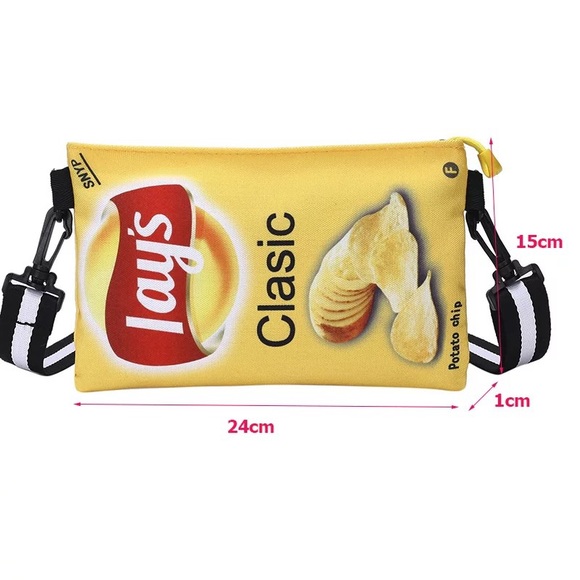 Lay’s Potato Chips-Inspired | Bags | Lays Chipinspired Crossbody ...